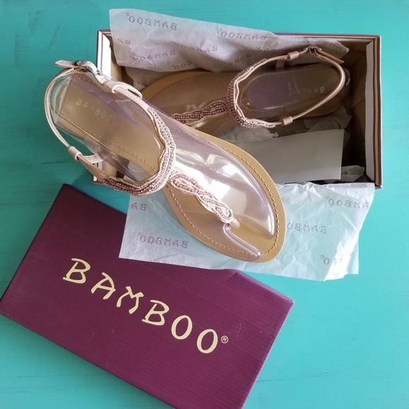 Modcloth | Shoes | Modcloth Bamboo Bead Your Best Self Sandal | Poshmark
